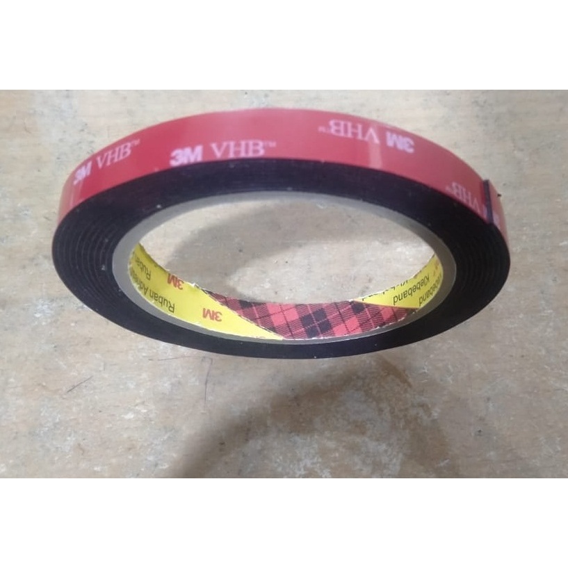 Jual DOUBLE TAPE 3M VHB 5952 BLACK 8MM X 4.5M | Shopee Indonesia