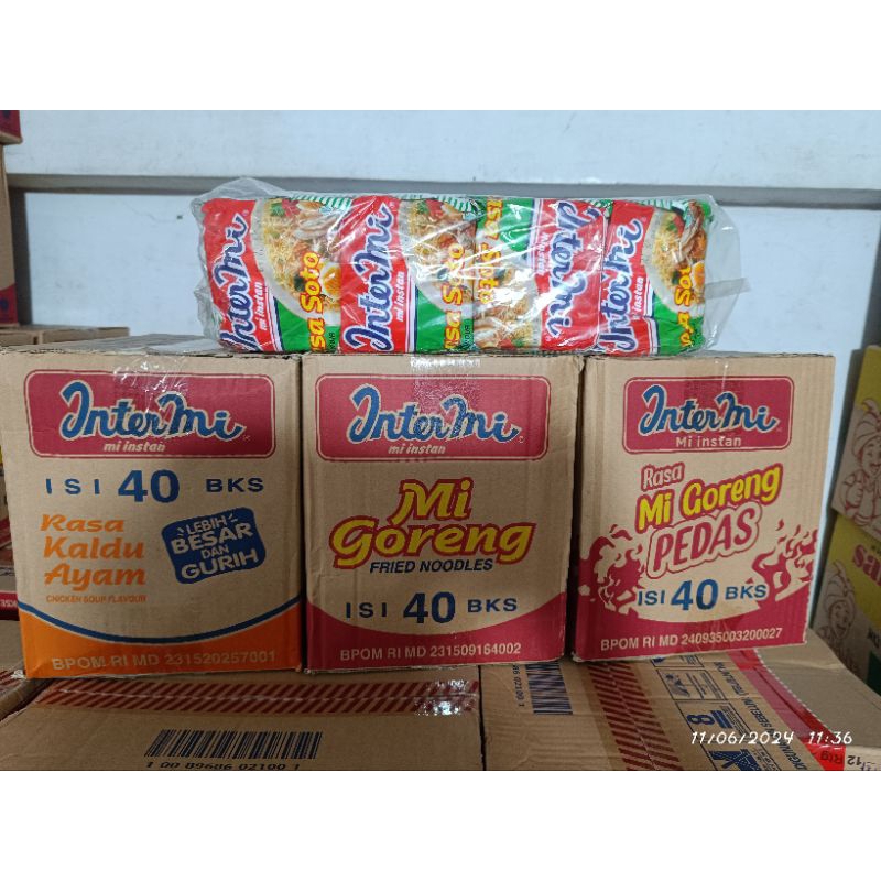 Jual Intermie All Varian (40bks x 60gr) | Shopee Indonesia