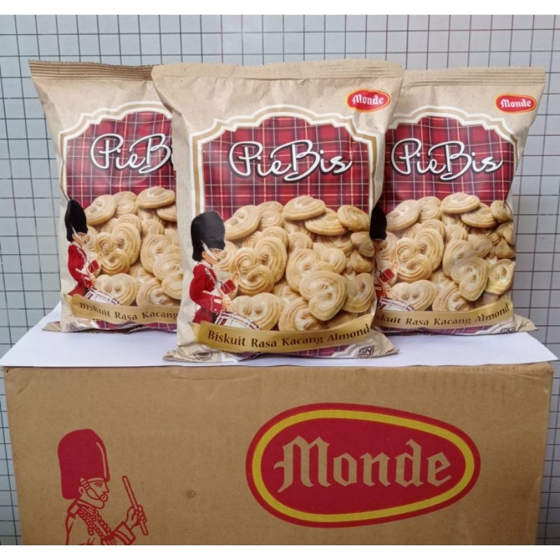 Jual Monde piebis pie bis biskuit pie monde biskuit rasa kacang almond ...