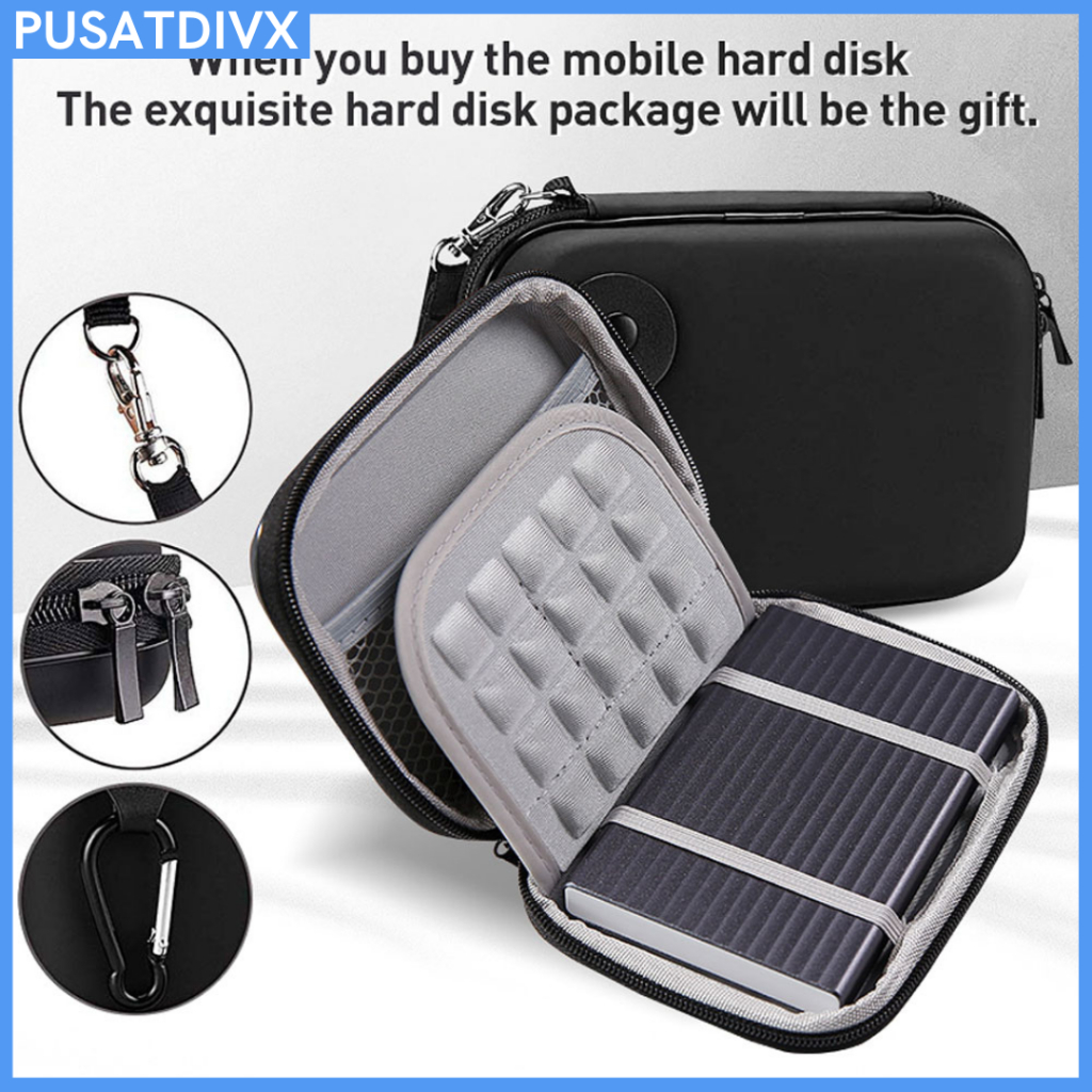 Jual SANJI GHK 11 HARDCASE HDD CASE HARD DISK EKSTERNAL SHOCKPROOF ANTI ...