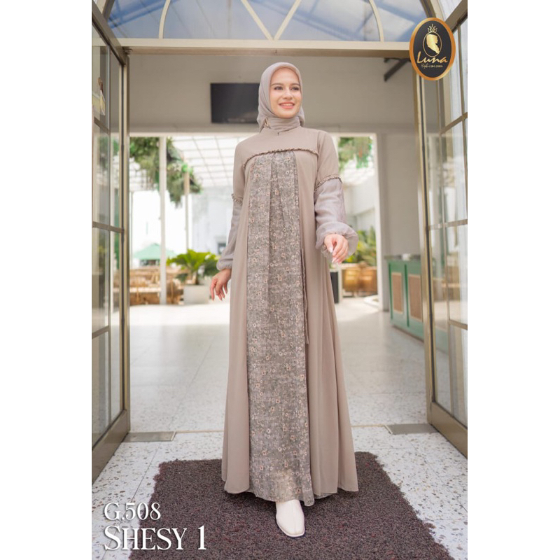 Jual Shesy dress by Luna Hijab Kudus Official | Shopee Indonesia