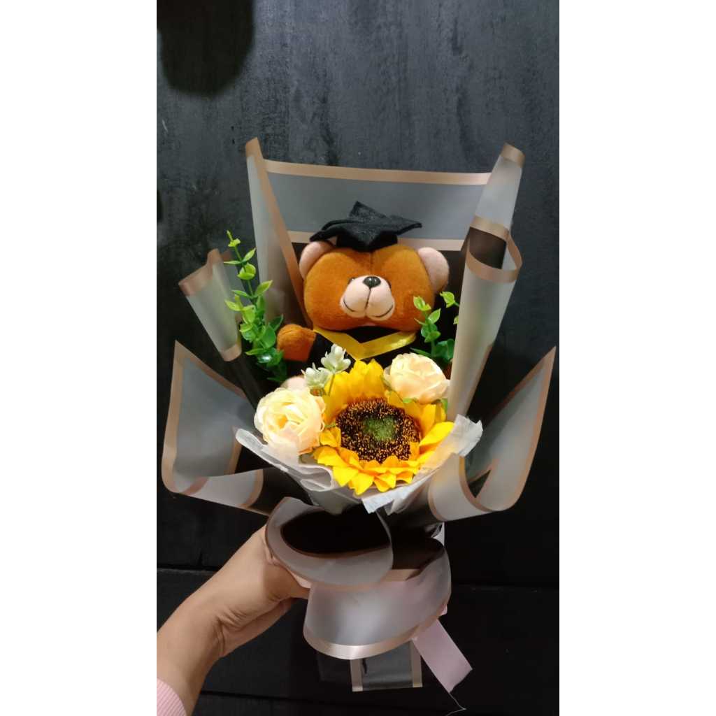 Jual Buket Bunga Graduation/ hampers graduation | Shopee Indonesia