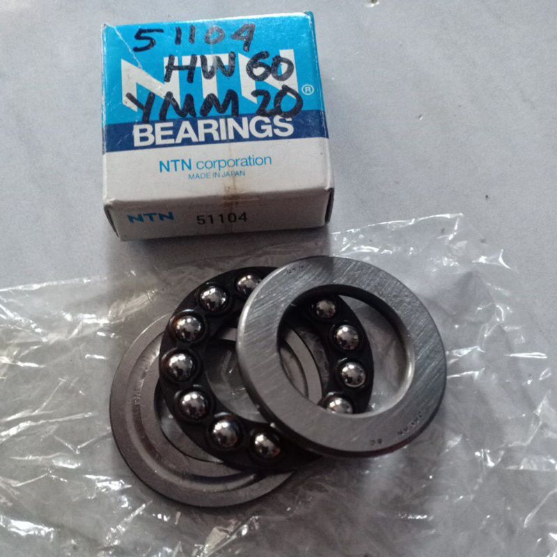 Jual Laker Laher bearing Thrust 51104 mesin Yanmar YMM-20 dan HW60AN ...