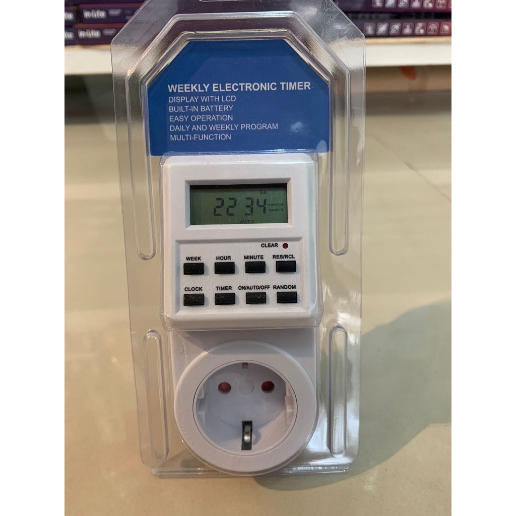 Jual Timer Digital Stop Kontak Listrik Stop Kontak Listrik Timer ...