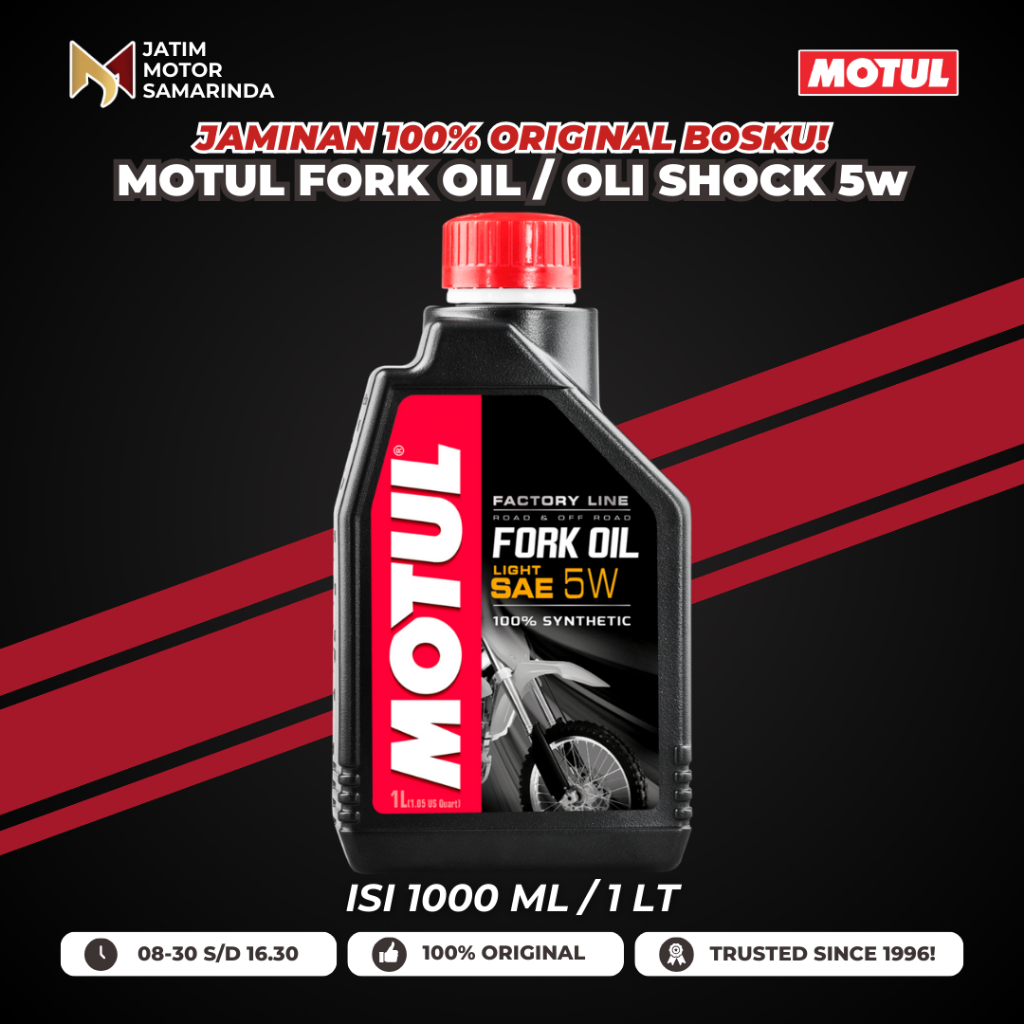 Jual Oli MOTUL Shock Fork Oil Oli Sok 5W 1000 ML / 1 LT | Shopee Indonesia
