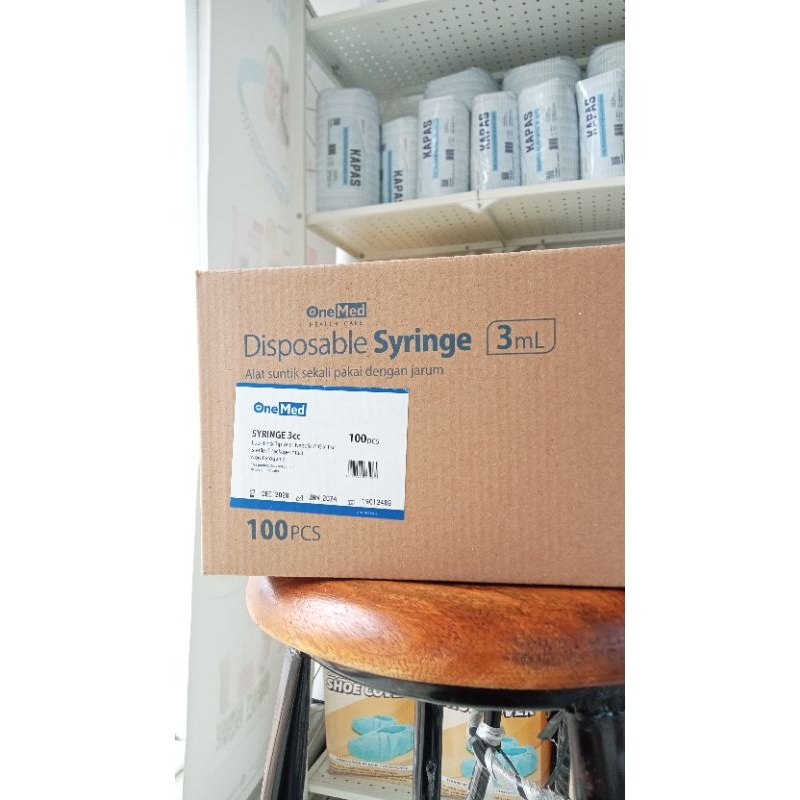 Jual Disposable Syringe | Spuit | 3cc per box | Shopee Indonesia