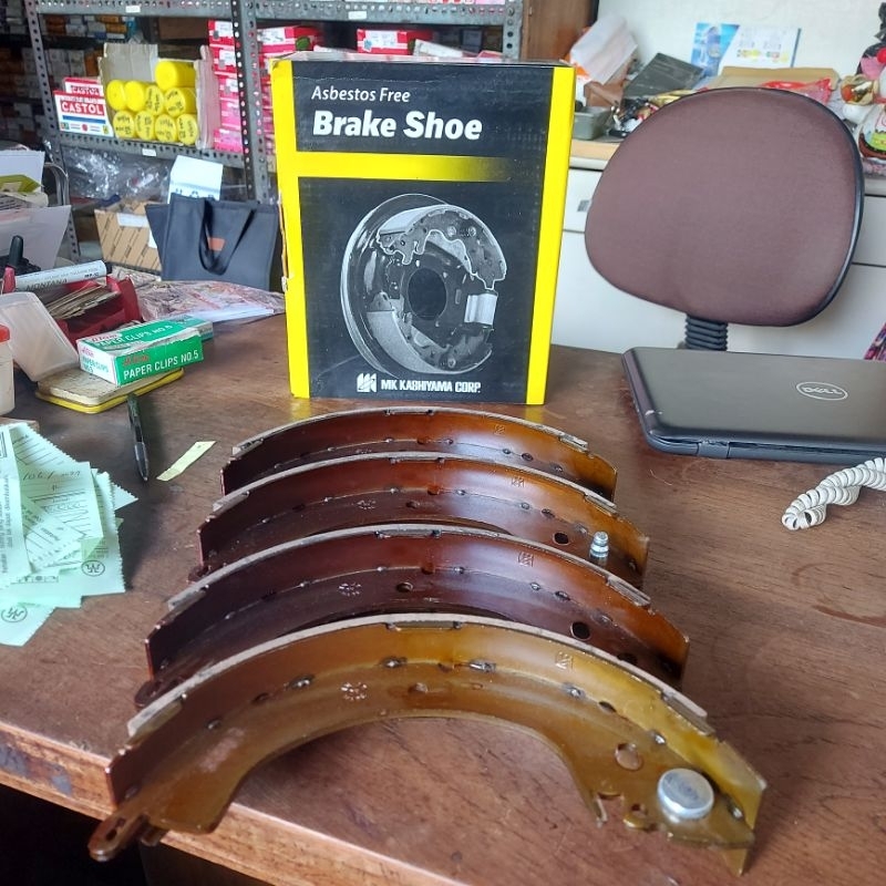 Jual Brake Shoe Kampas Rem Belakang L300 Diesel MK Kashiyama | Shopee ...