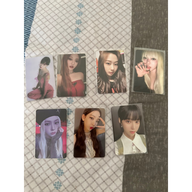 Jual Aespa Official Pc Photocard Album Savage Girls My World Synk Dive