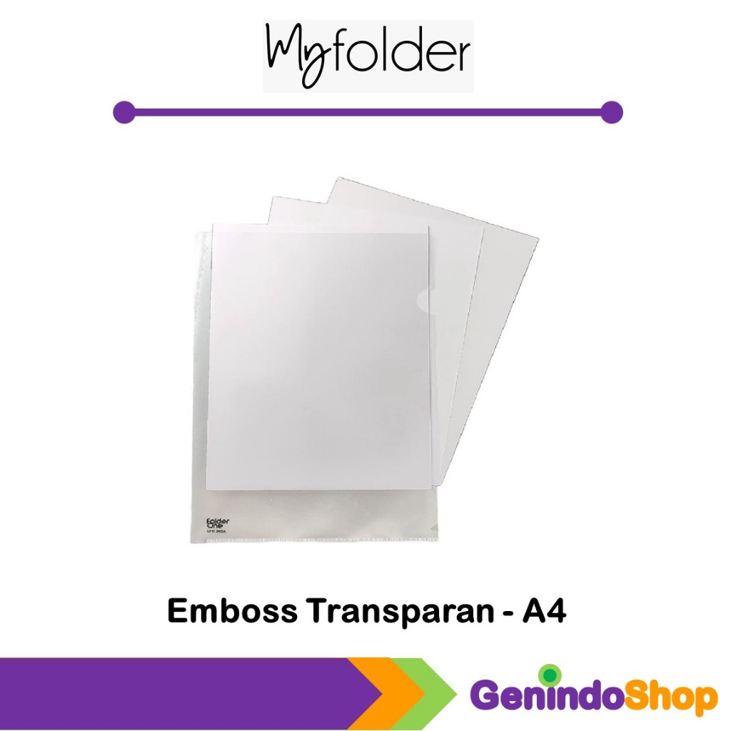 Jual Map L Embos Kulit Jeruk / Map Plastik F4 (Folio) atau A4 (12 Pcs ...