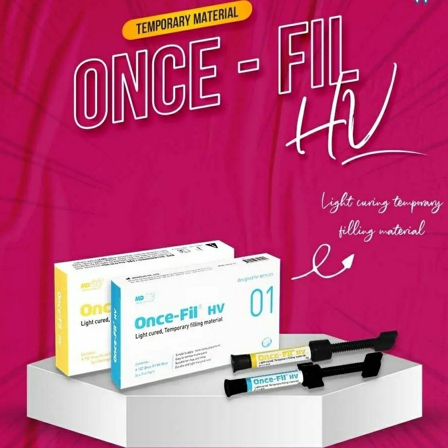 Jual Temporary Filling Material Once Fill HV Dental Tambalan gigi ...