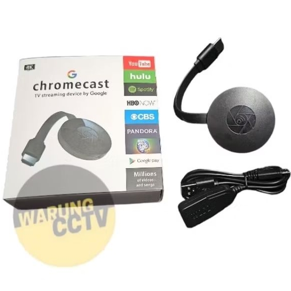 Jual DONGLE CHROMECAST plus wireless display hp ke tv mirroring share ...