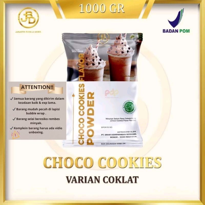 Jual JBD Bubuk Minuman Choco Cookies 1kg / Choco Muffin | Shopee Indonesia