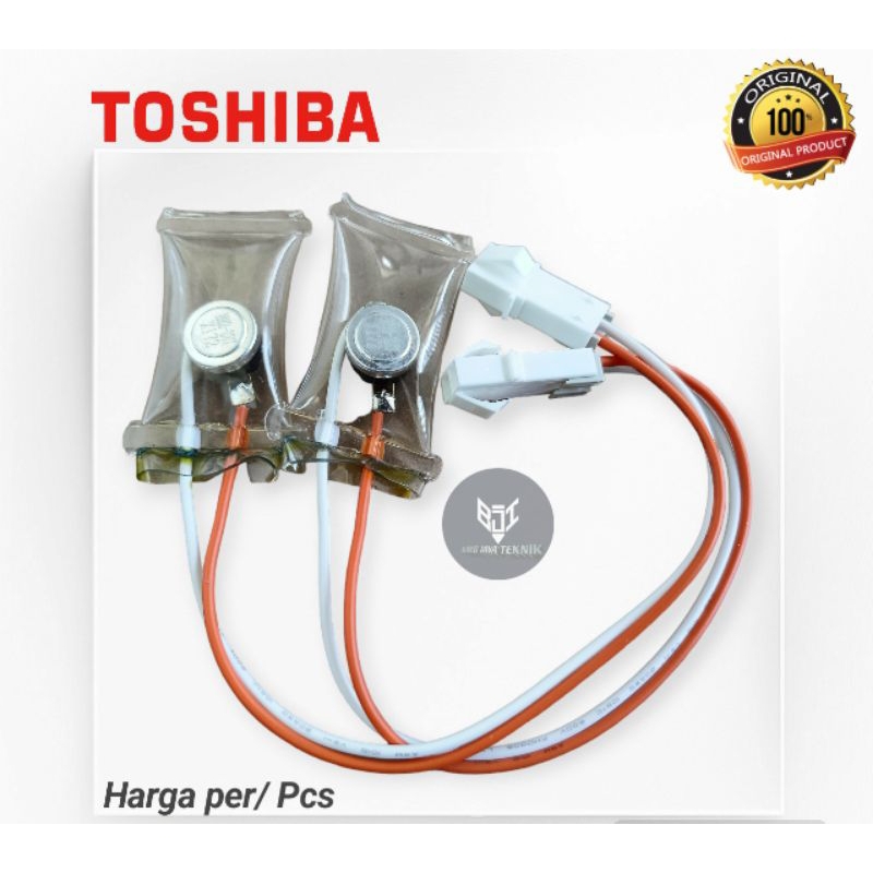 Jual Defros | Sensor suhu/ Depros/ Bimetal Kulkas 2 Pintu TOSHIBA ...
