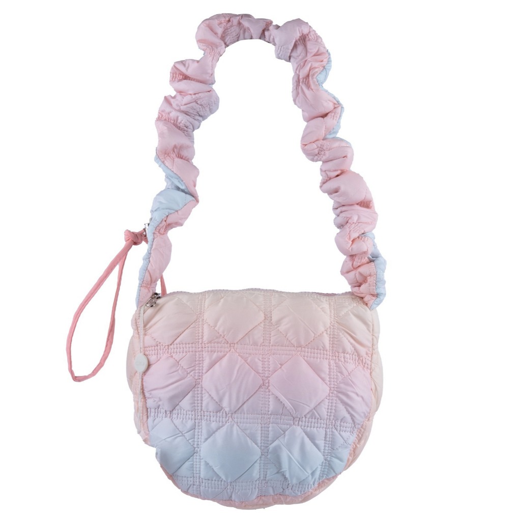 Jual Tas wanita puffy bag/tas carlyn slingbag dan tali bisa diserut D09 ...