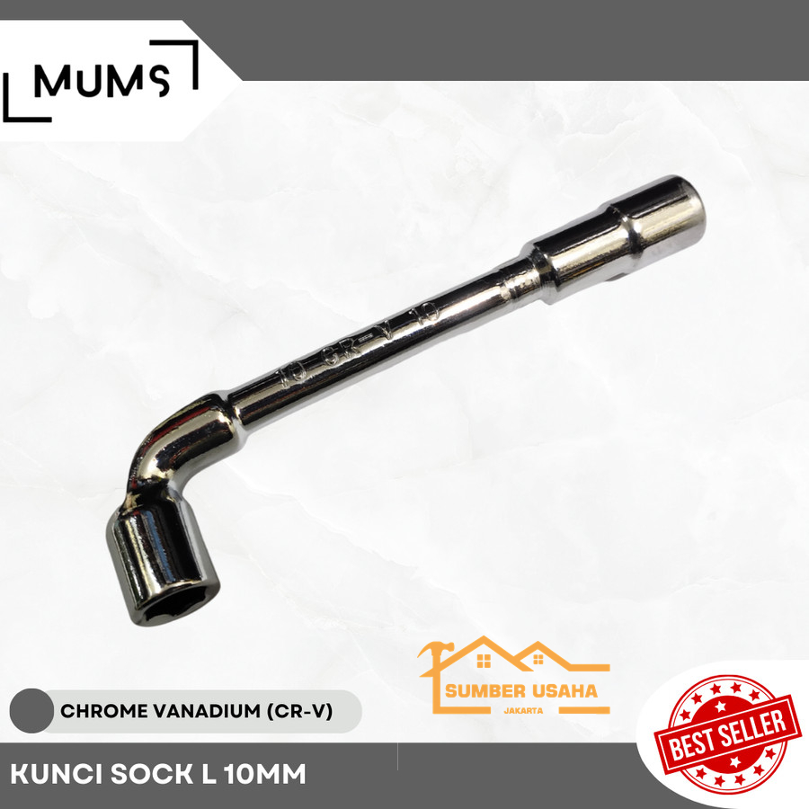 Jual Kunci Sock L Double Sok Key 2 Way Allen Shock 10mm Kunci Socked ...