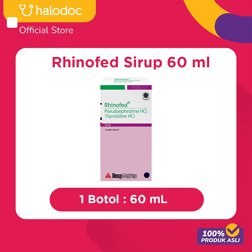 Jual Rhinofed Sirup 60 ml | Shopee Indonesia