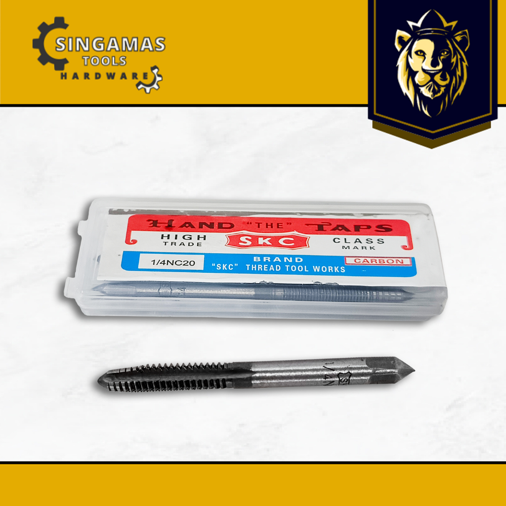 Jual SKC Hand Taps Set 3 Pcs 1/4" x 20 - Tap Ulir Drat Baut | Shopee ...