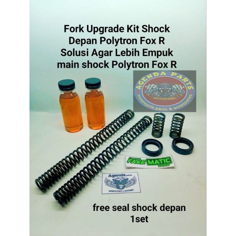 Jual Fork Upgrade Kit Shock Depan Polytron Fox R Solusi Agar Lebih ...