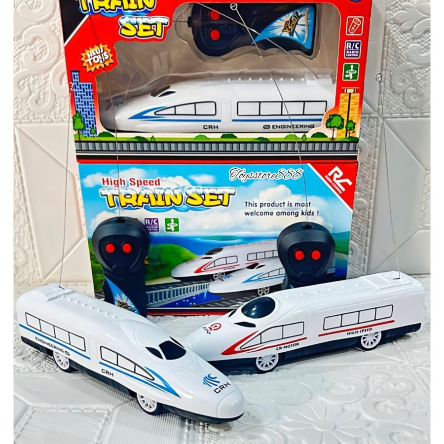 Jual Mainan High Speed Train Set RC Remote Control Kereta Api | Shopee ...