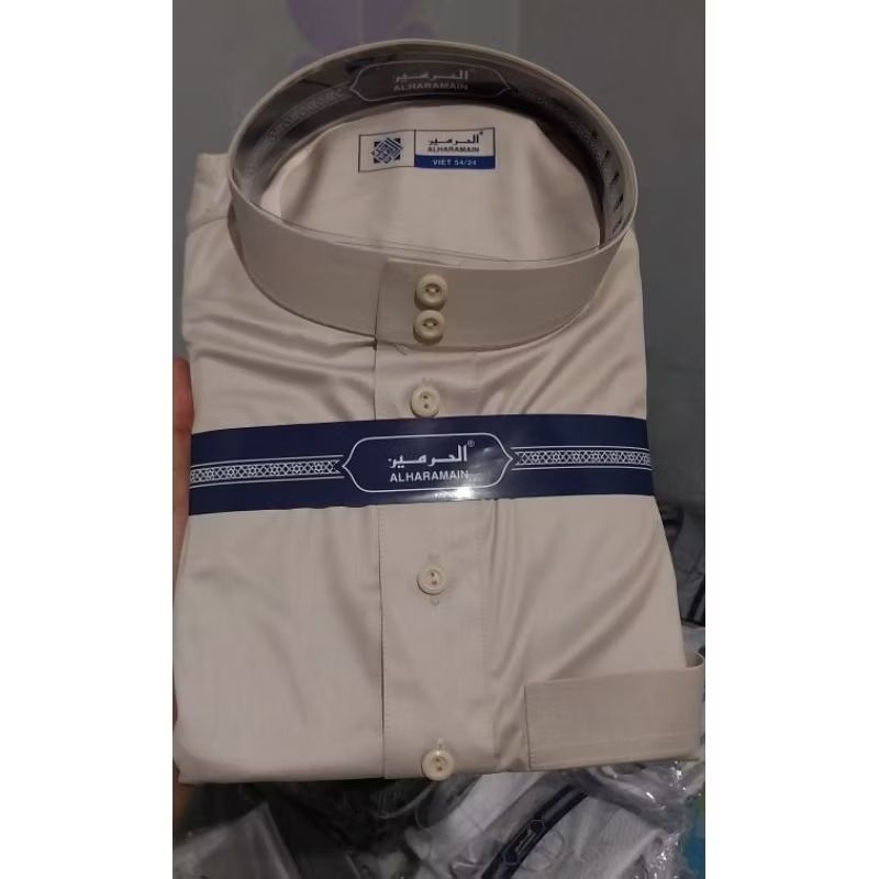 Jual Jubah AL Haramain / Gamis Pria Dewasa Viet | Crem | Shopee Indonesia