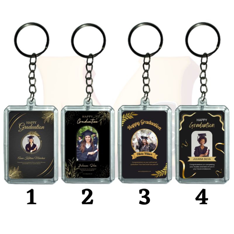 Jual Custom Foto Gantungan Tema Graduation timbal balik sangat cocok ...