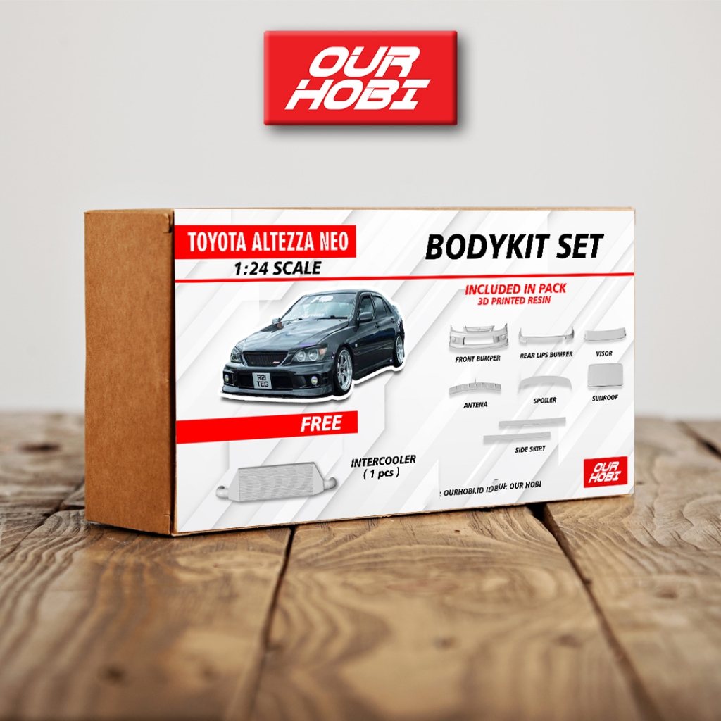 Jual Body Kit Transkit Model Toyota Altezza Neo 1/24 Tamiya /Fujimi ...