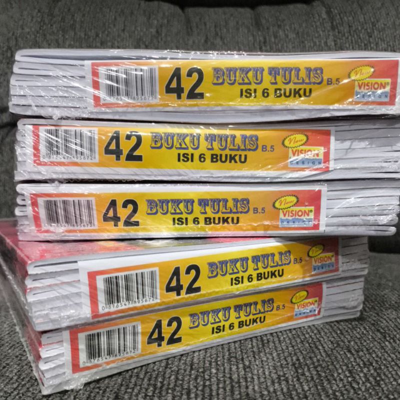 Jual Buku Tulis Campus Boxy Vision 1 Pack Isi 6 Buku 42 Lembar | Shopee ...