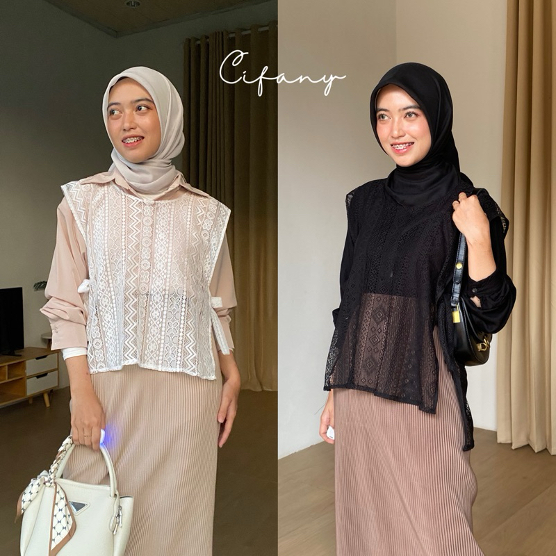 Jual Ami Vest Brokat - Lace vest - vest kondangan - vest nikahan | Shopee Indonesia