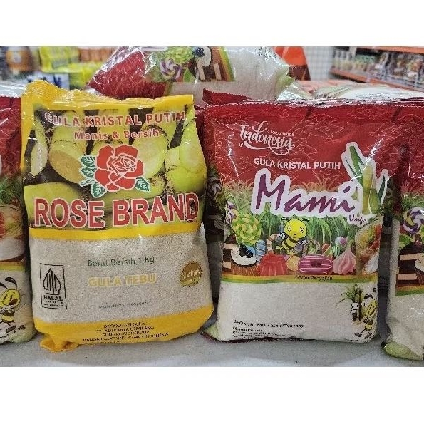 Jual ED 05.2026 - PCS 1KG - GULA MERK ROSEBRAND - GULA MAMI / ( 1 KILO ...
