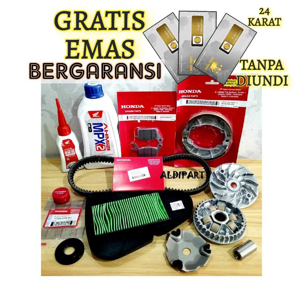 Jual PAKET SERVICE BESAR BEAT FI ESP SCOOPY FI SPACY FI VARIO 110 FI ...