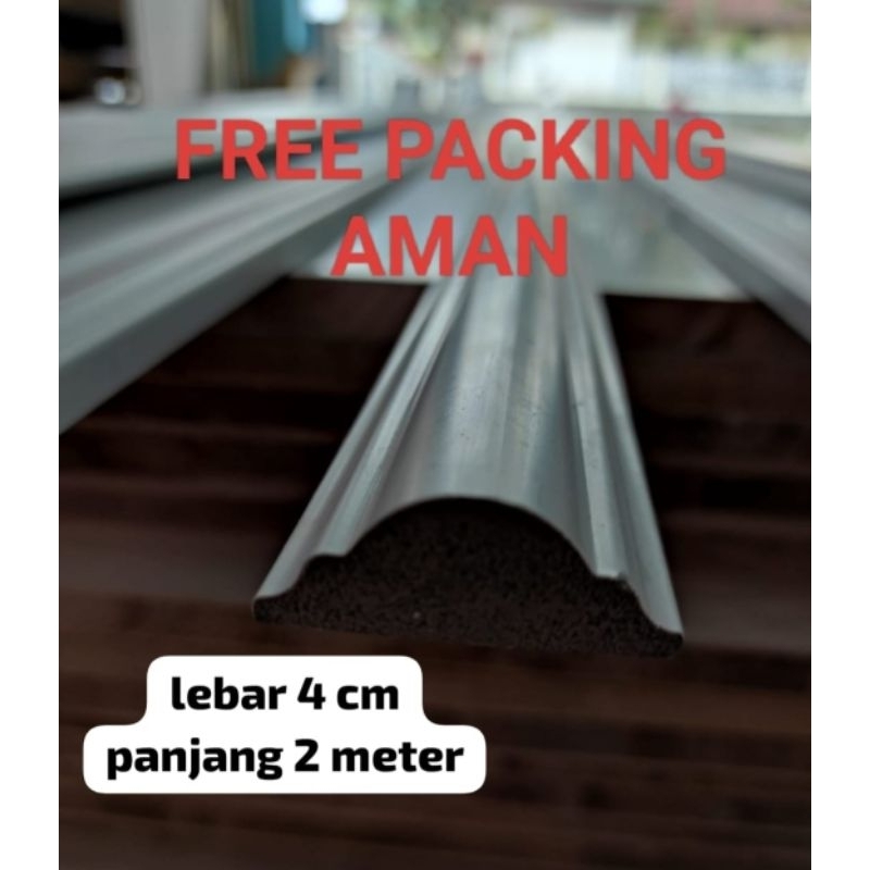 Jual grosir list molding pvc 4cmx 2 meter CANDI bahan pvc premium ...