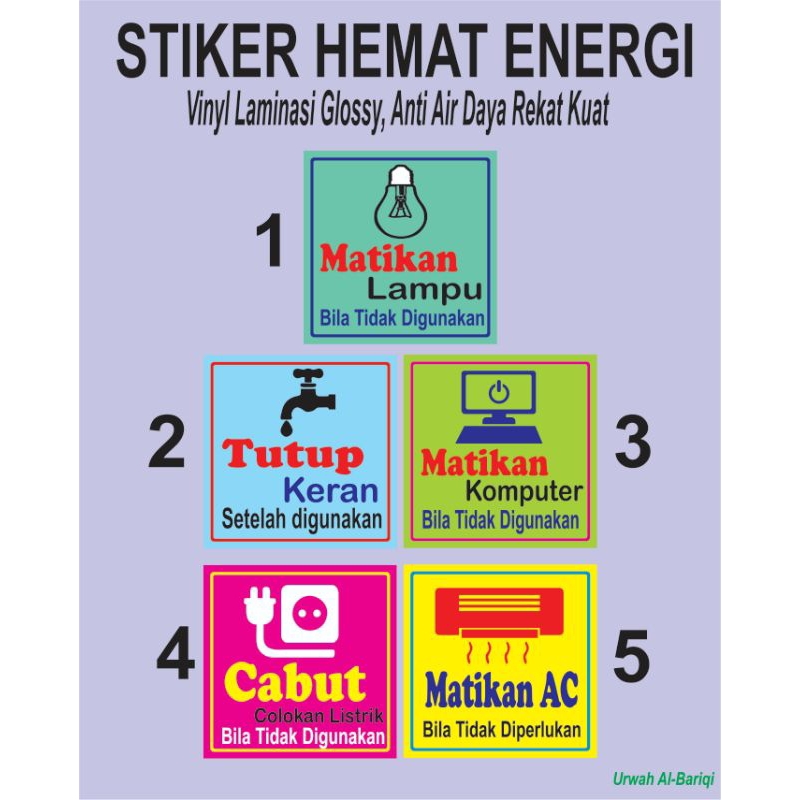 Jual STIKER HEMAT ENERGI | Shopee Indonesia
