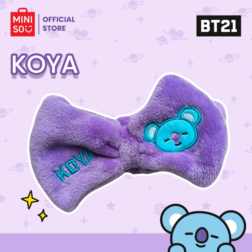Jual Miniso x BT21 Collection Ikat Kepala Aksesoris Rambut Headband ...