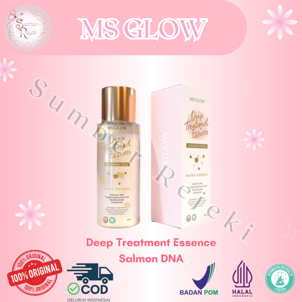 Jual DTE SALMON DNA BARCODE / DEEP TREATMENT ESSENCE | Shopee Indonesia