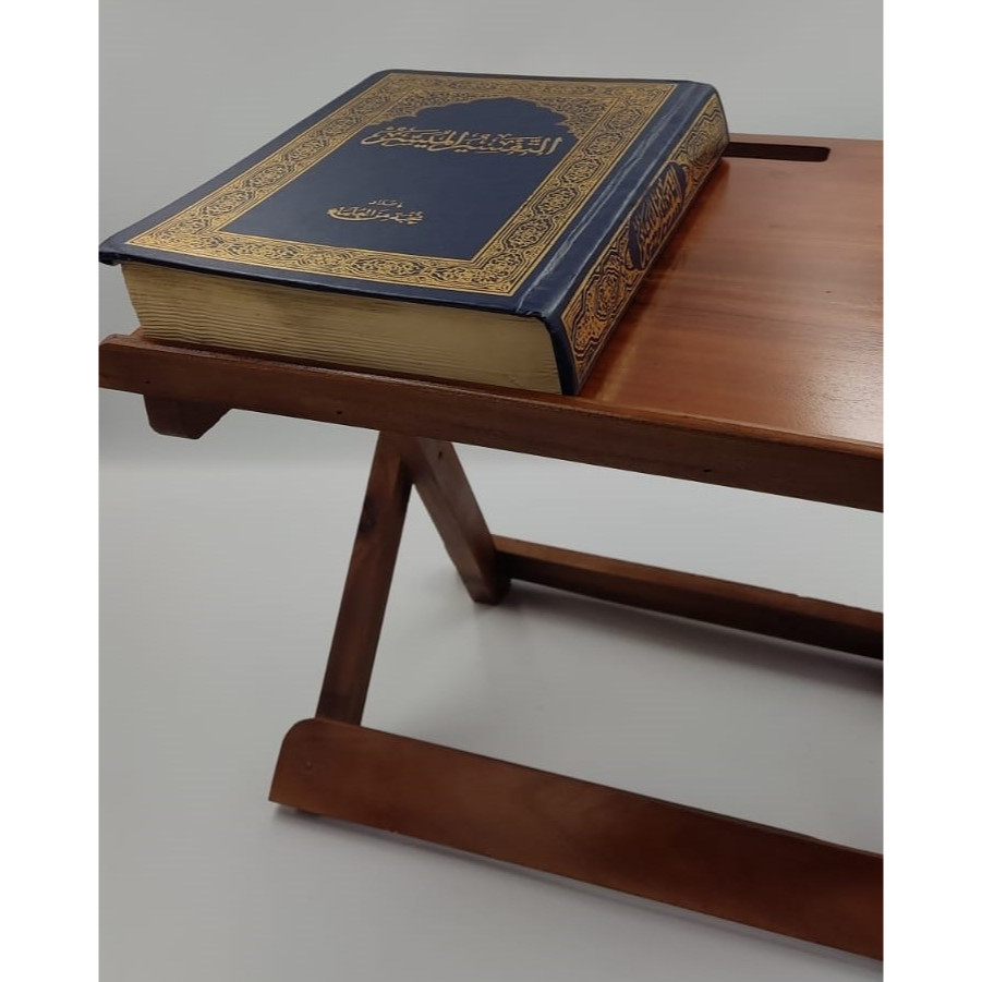Jual Meja Lipat Portable Miring Meja Ngaji Rekal Al Qur'an plitur tulis ...