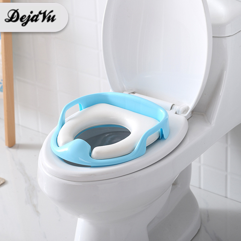 Jual Dejavu Green Leaf Kids Toilet Seat Pispot Kloset Kursi Duduk Anak ...
