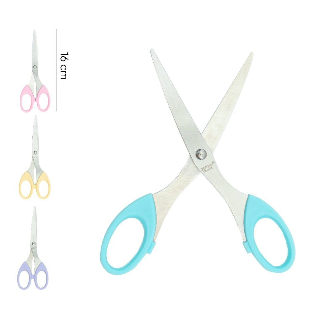 Jual Gunting Tanggung / Scissors Ukuran Sedang Pastel - Joyko SC-838PTL ...