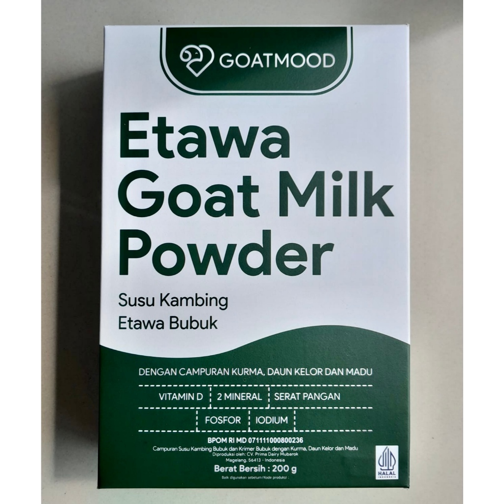 Jual 200gram / Goat Mood Milk / SUSU KAMBING ETAWA / Bantu Atasi ...