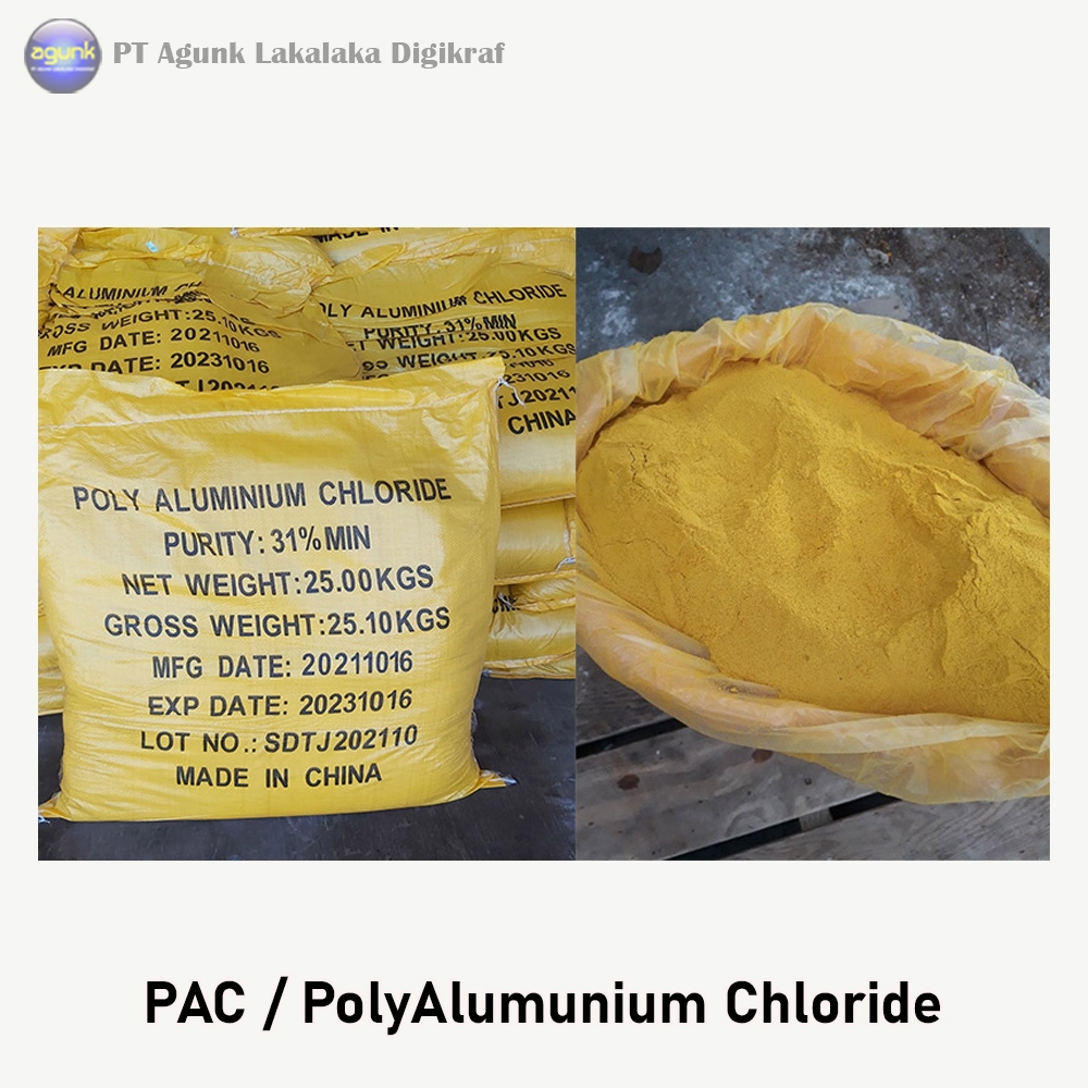 Jual PAC China 1KG/ Poly Aluminium Chloride / PAC Kuning / Penjernih ...