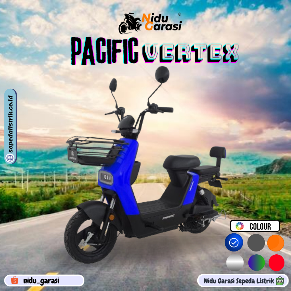 Jual SEPEDA LISTRIK PACIFIC VERTEX | Shopee Indonesia
