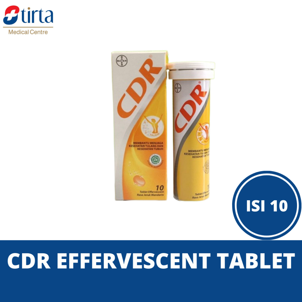 Jual CDR Effervescent Tablet - Multivitamin dan Mineral | Shopee Indonesia