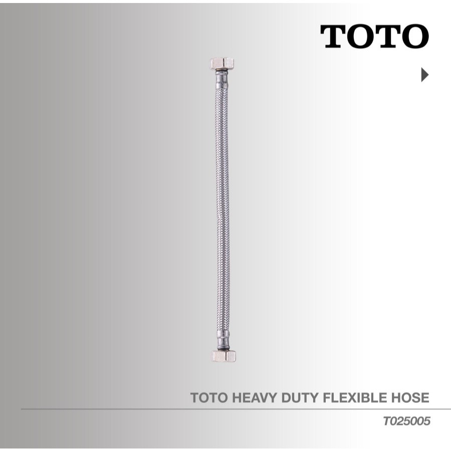 Jual TOTO Heavy Duty Flexible Hose T025005 Selang - Selang Fleksibel ...