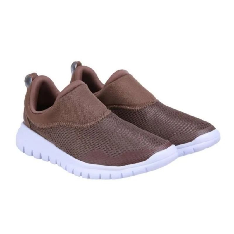 Jual Sepatu League Slip on Fausto Coklat Pria Lifestyle Original promo ...