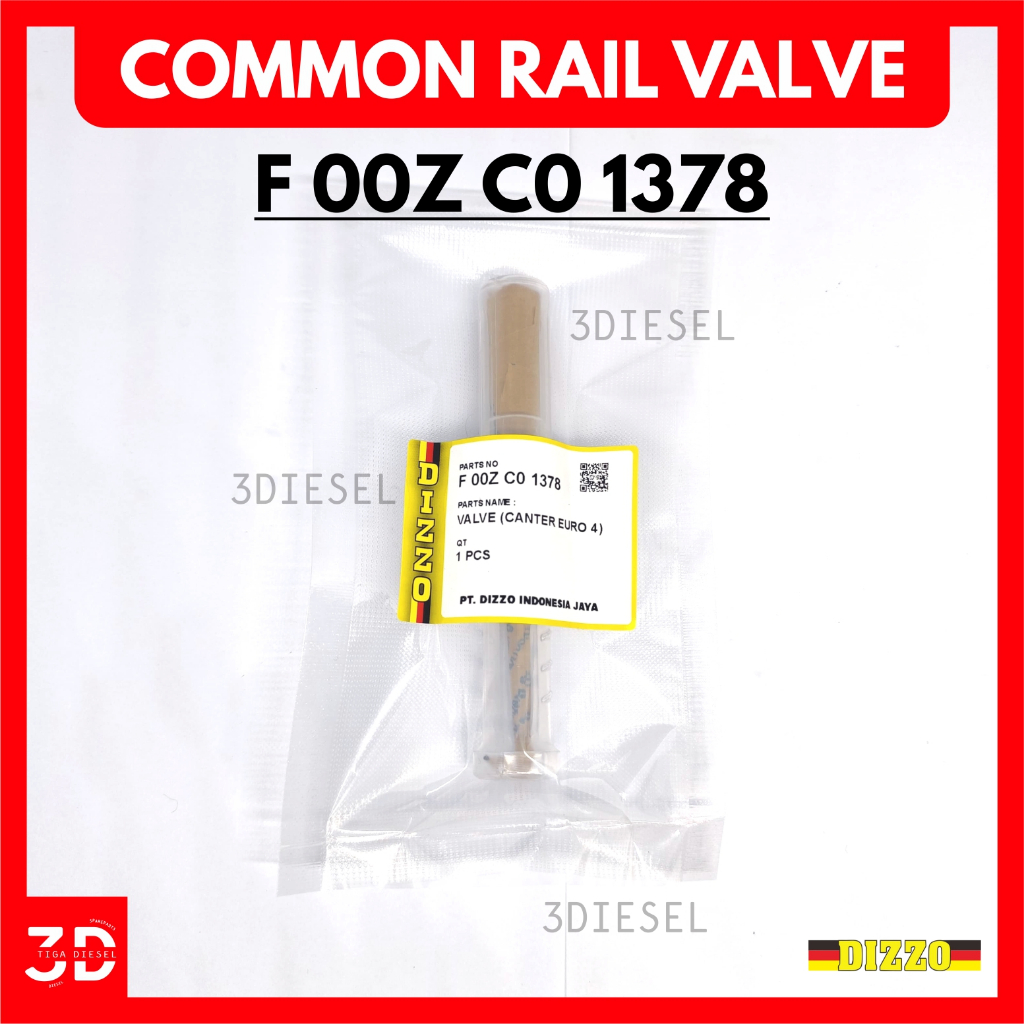 Jual ( New ) Dizzo Control Valve Common Rail Canter Euro 4 (F 00Z C0 1378) | Shopee Indonesia