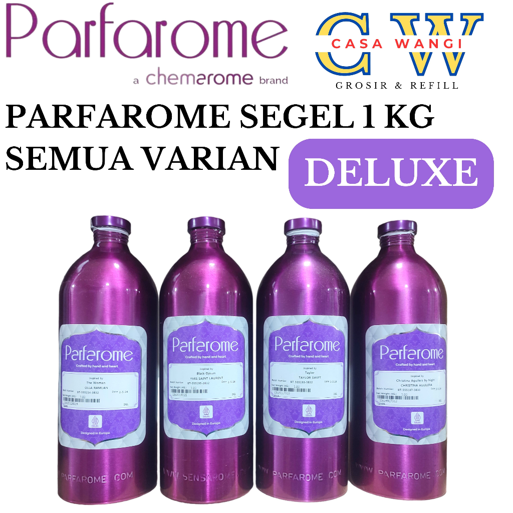 Jual (1 KG) PRODUK PARFAROME DELUXE SEGEL 1 KG.BIBIT PARFUM PARFAROME ...