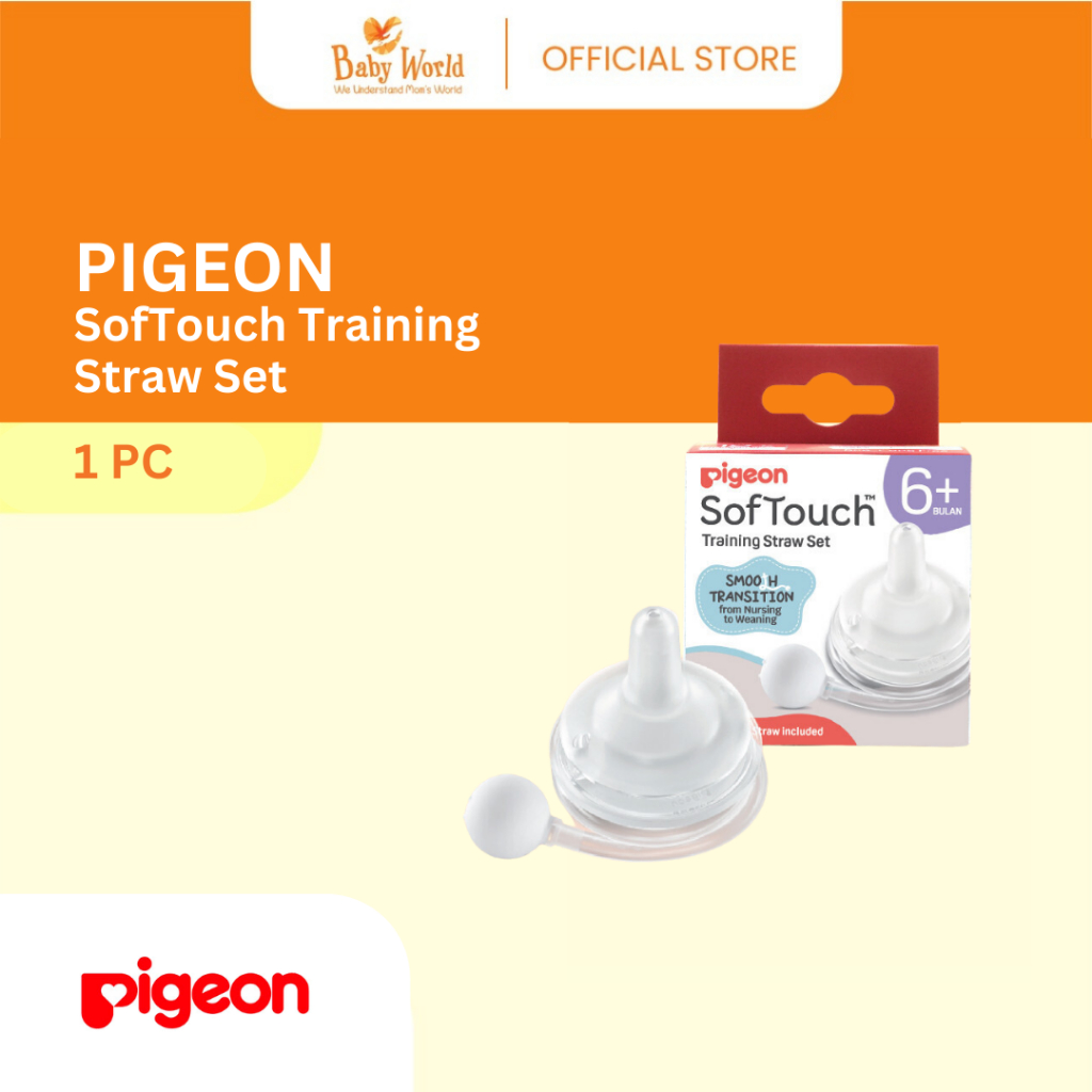 Jual PIGEON Softouch Training Straw Set | Shopee Indonesia