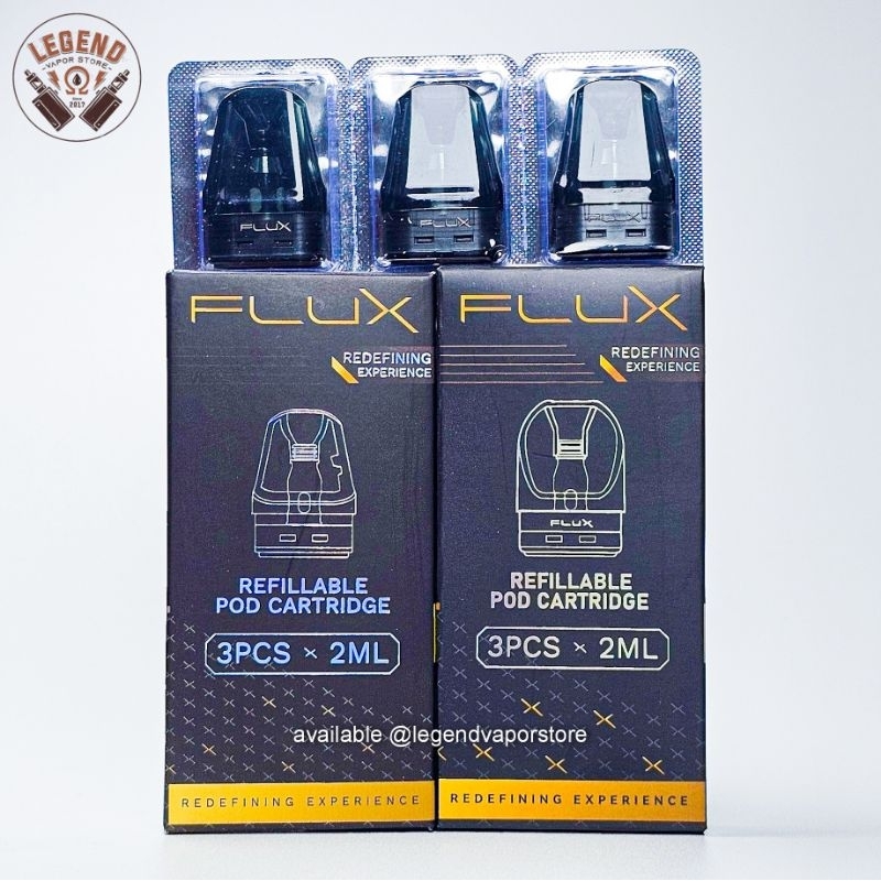 Jual CARTRIDGE FLUX POD 0.6 / 0.8 OHM AUTHENTIC HARGA SATUAN | Shopee ...