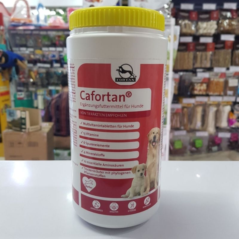 Jual Fortan CAFORTAN Multivitamin AnjingPer Tablet | Shopee Indonesia