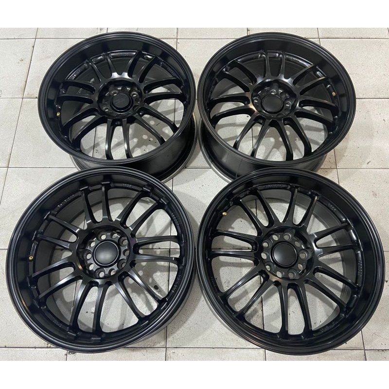 Jual Velg Bekas Racing RE30 Ring 18 lebar 8,5 Et 38 pcd 5x100 5x114 ...