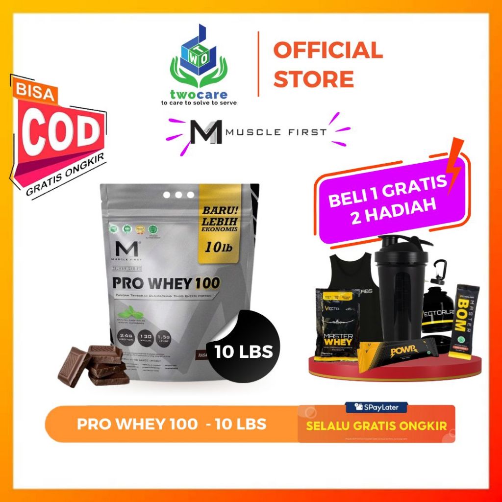 Jual Muscle First Pro Whey M1 Pro Whey 4,5kg 10lbs 10lb Muscle First ...